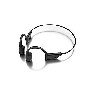 WETCEAOM Bone Conduction Headphones Bluetooth 5.3, Open-Ear Headphones Wireless IPX6 Waterproof Headphones with Microphones,Type-C Charging,Sport Headphones for Running,Cycling,Driving