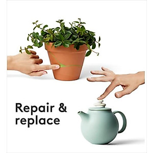 Sugru by Tesa - Moldable Multi-Purpose, Silicone White Adhesive Glue - For Creative Fixing, Repairing, Pasting & Personalizing - Outdoor & Indoor Home DIY Projects - 3 Pack - White (3.5g/ea)