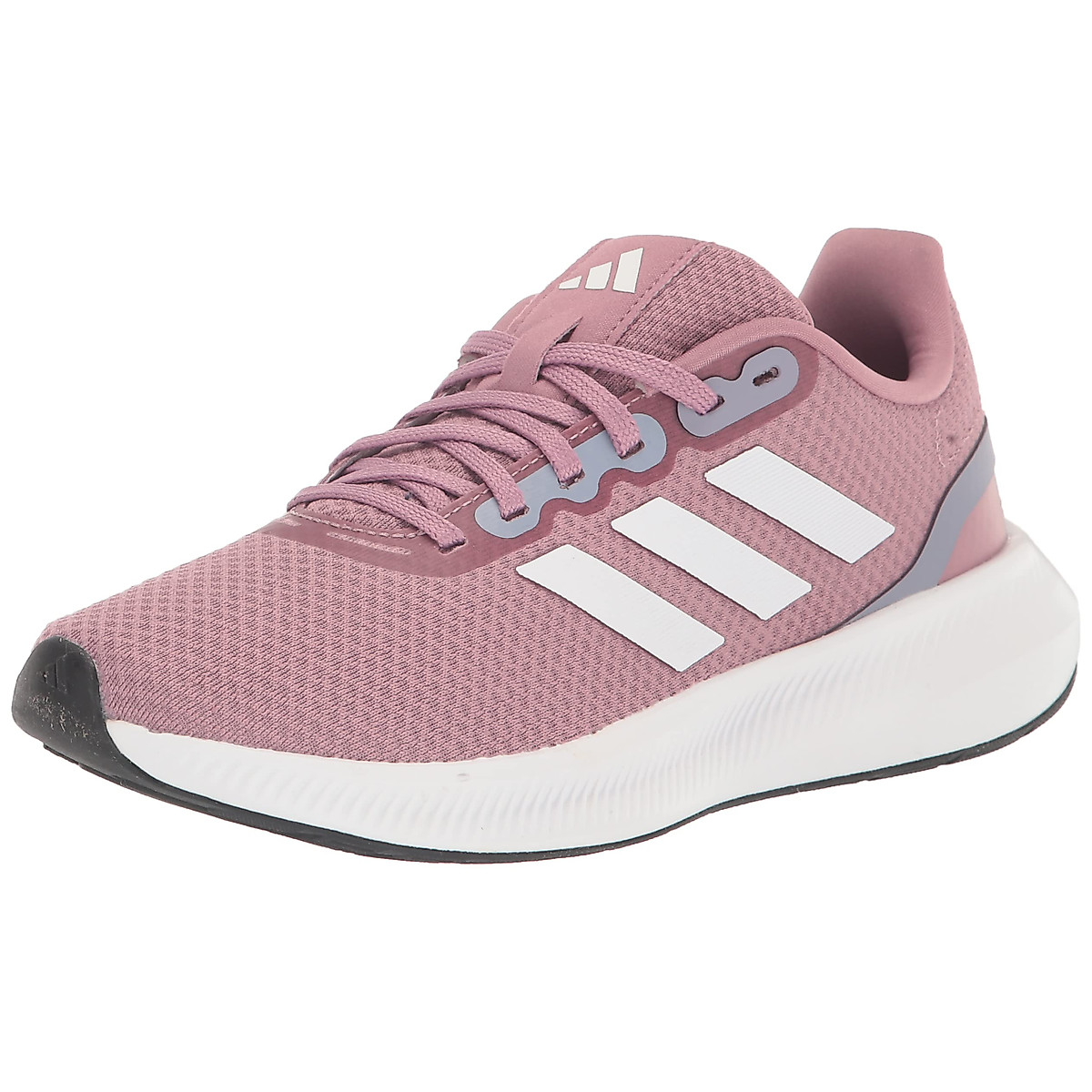 adidas Women's Runfalcon 3.0 Sneaker, Wonder Orchid/White/Core Black, 9