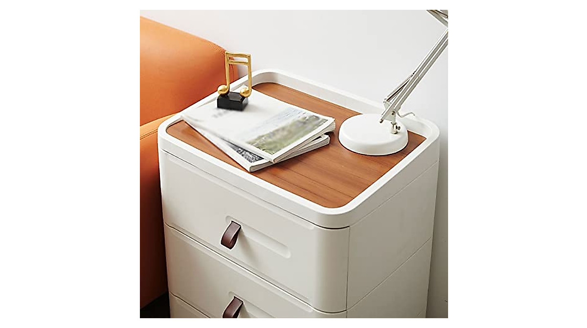 YUZZI Simple Bedside Table - Stylish & Practical