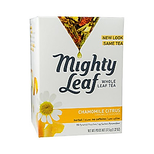 Mighty Leaf Tea Chamomile Citrus Hot Tea Bags, 15 ct
