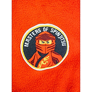 LEGO Ninjago Boy's Kai The Red Hooded Unionsuit, Red, Size 8