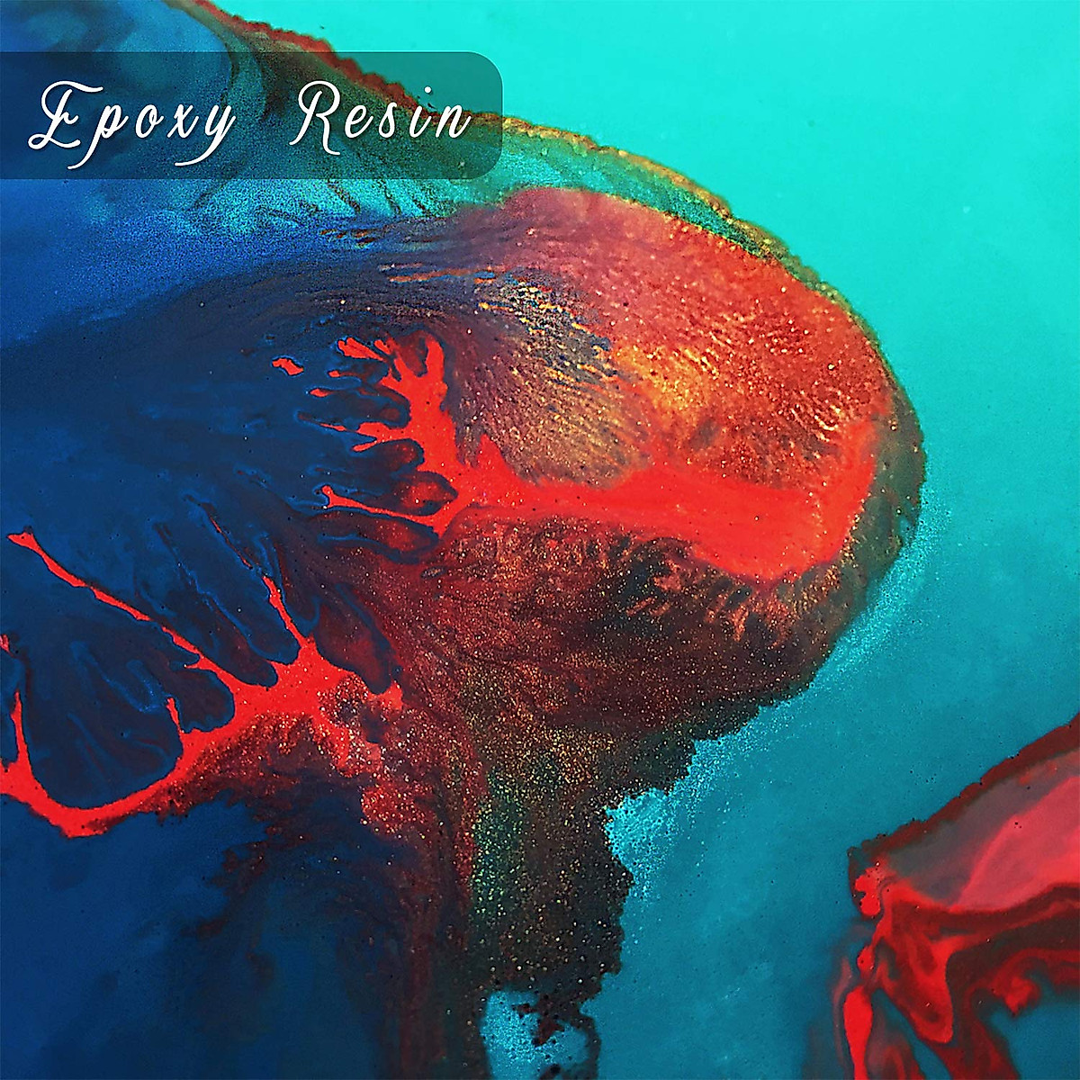 Mica Powder Pure - 3.5oz Pearl Epoxy Resin Color Pigment - Cosmetic Grade Slime Coloring Pigment - Natural Soap Dye for Soap Making Supplies Kit, Bath Bomb Colorant, Paint, Nail Art (Red)