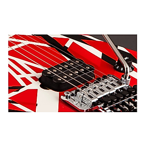 EVH Striped Series - Red with Black Stripes