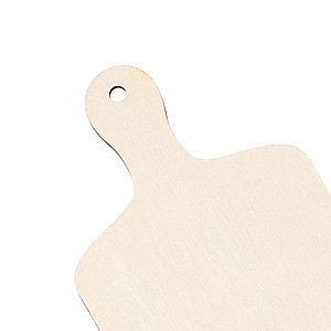 Wood Cutting Board Chopping Board, All-Purpose Wooden Meat Fruit Paddle Shaped Cutting Board Kitchen Supplies Wooden M