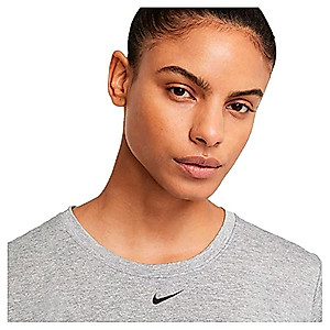 Nike Women`s Dri-FIT One Standard-Fit Short-Sleeve Top Shirt (G(DD0638-073)/B, Medium)