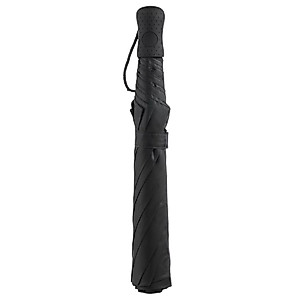 totes Auto Open Umbrella with NeverWet (Black)