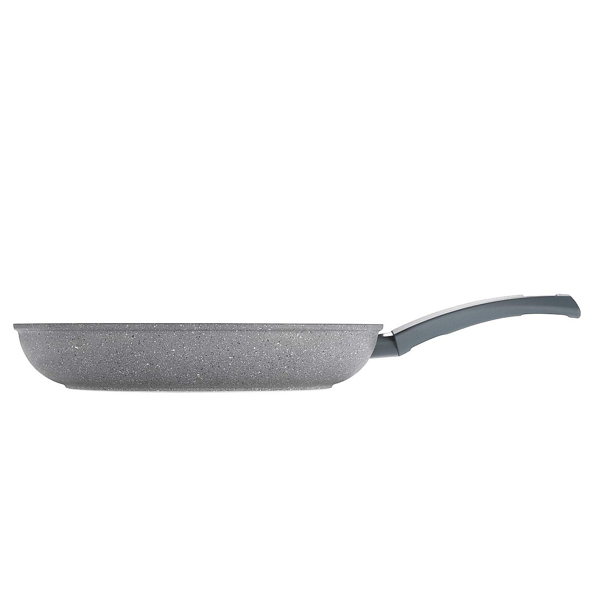 Mopita Roccia Viva 28cm/11" Non-Stick Forged Aluminum Fry Pan, Large, Grey