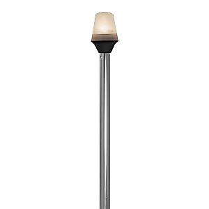 Attwood 5100-24-1 All-Round Frosted Globe Pole Light 24”