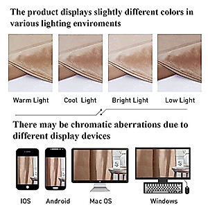 StangH Bundle Velvet Curtains & Curtain Tiebacks