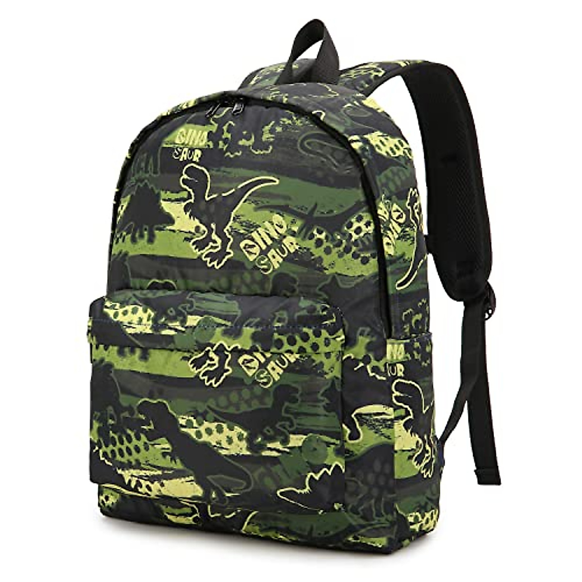 willikiva Cute Dinosaur Kids School Backpack for Girls Boys Waterproof Kindergarten Preschool Bookbags(Camo Dinosaur)