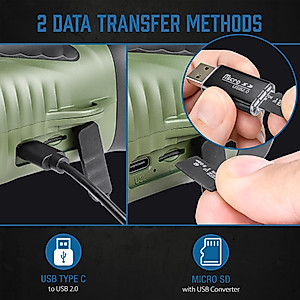 Barska NV-2 Night Vision Infrared Digital Binoculars - Small, Compact, and Lightweight Design