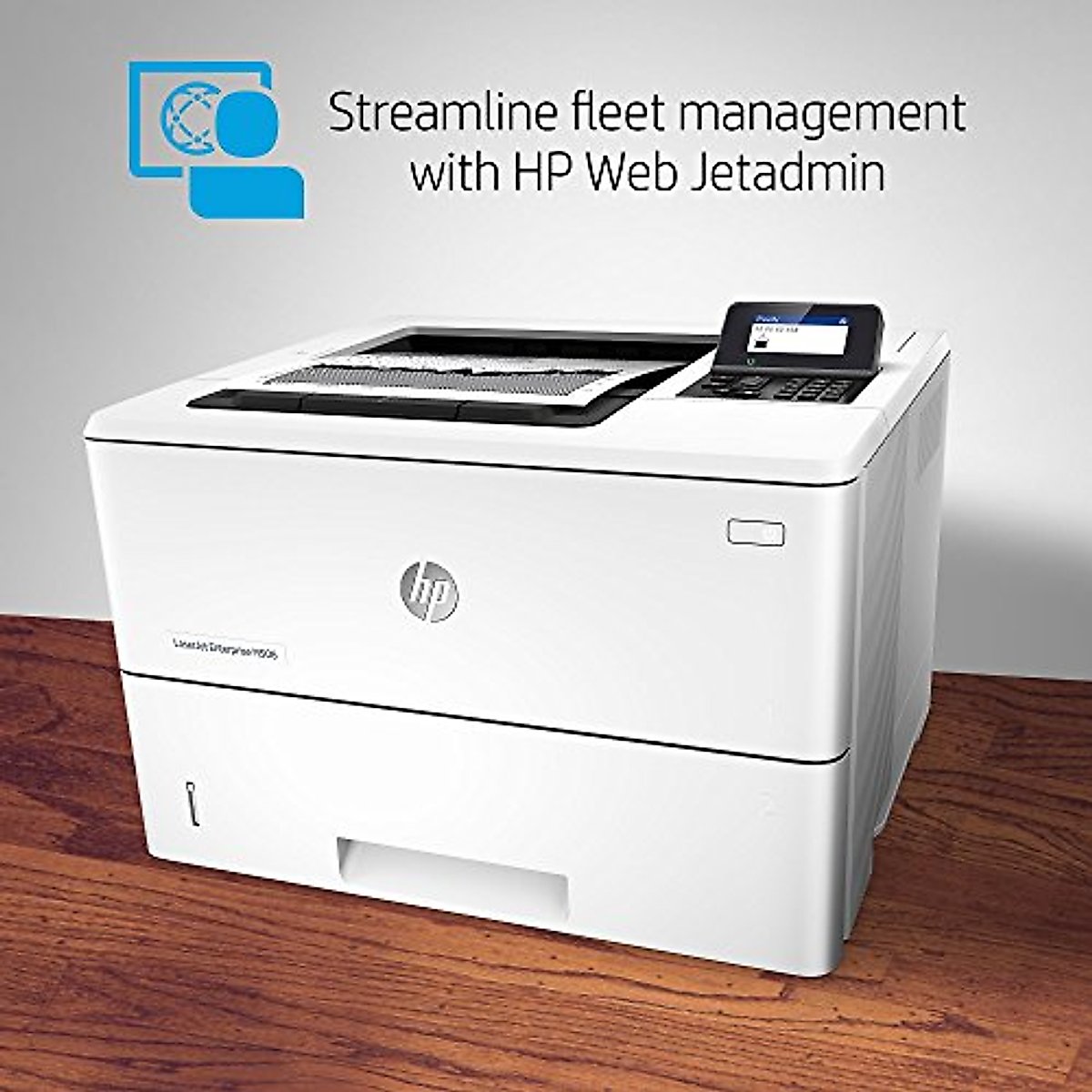 HP LaserJet Enterprise M506dn Laser Printer with Built-in Ethernet & Duplex Printing (F2A69A) (Renewed)