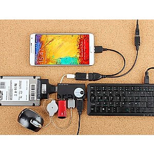 Tek Styz PRO USB + OTG Power Stick Compatible with Emporia FLIP Basic Smartphone for Dual Function Connection to Any Compatible Keyboard, Gaming, Mouse, Storage Drive or 100s of USB Device