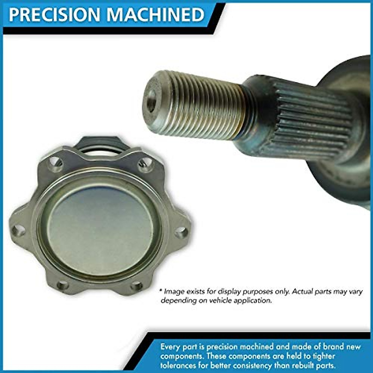 South Mud Bay Front Complete CV Axle Shaft Assembly LH Pair 2pc Compatible with CE LE 08 XRS CSA82608