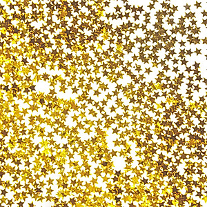 Lainrrew 100 g/ 3.53oz Star Confetti Star Table Confetti Metallic Foil Glitter Star Sequins Table Scatter Balloon Confetti for Birthday Wedding Christmas Festival Party Decorations, 0.27"