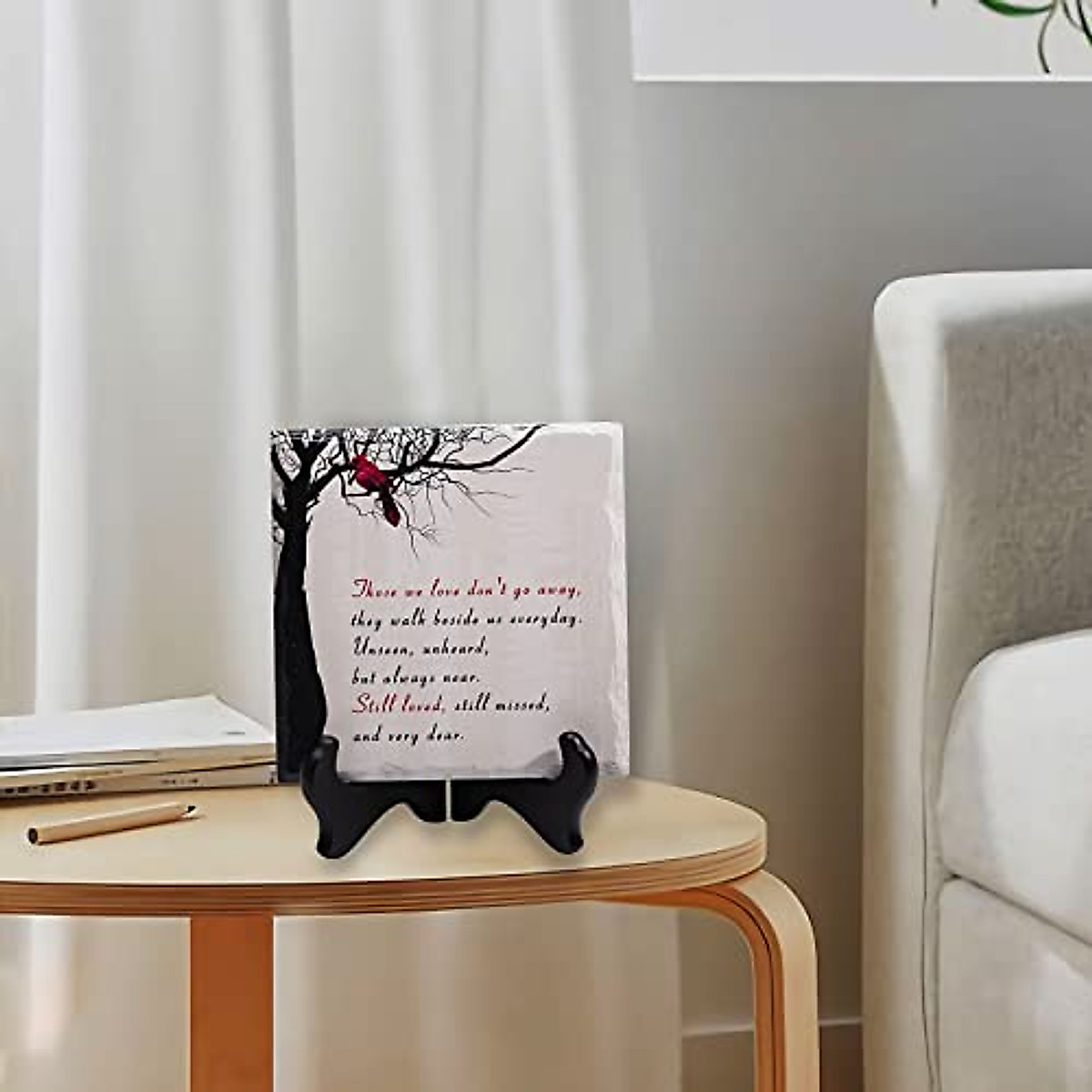 Memorial Gifts for Loss of Mother Father Husband Sympathy Gift Red Cardinal Memorial Plaques in Loving Memory of Loved Ones Remembrance Gifts Condolence Gifts Bereavement Gifts Sorry for Your Loss
