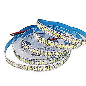 SUYOOULIN LED Strip Lights, SMD 2835 LED Strip, DC12V 1200LEDs 16.4Ft 26000LM High Density LED Light Strips Non-Waterproof, 3 Times Brightness Than SMD3528 LED Strip, Blue