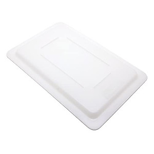 Rubbermaid Commercial 3510WHI Food/Tote Box Lids, 12 w x 18 d, White