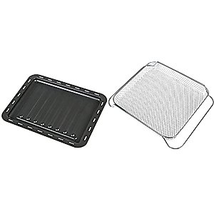 COSORI Fryer Basket and Oven Tray Sets, Non-stick coating, Carbon-Steel