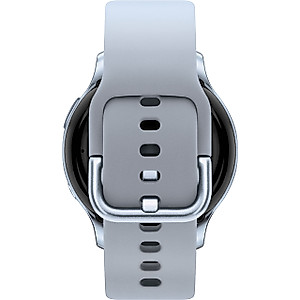 Samsung Galaxy Watch Active 2 (40mm, GPS, Bluetooth) Smart Watch with Advanced Health Monitoring, Fitness Tracking, and Long Lasting Battery, Silver, SM-R830NZSCXAR (Renewed)