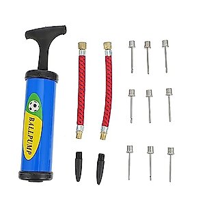 Milisten 1 Set Football Pump Mini Air Pump for Inflatables Basketball Inflator Soccer Kit Air Column Bag Air Pump Portable Pump Hand Pumps for Basketball Balls Pump Inflator Kit Manual Set