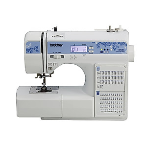 Brother CS7205 Computerized Sewing Machine with Wide Table, 150 Built-in Sewing Stitches, 1 Font, Wide Table, 11 Sewing Feet
