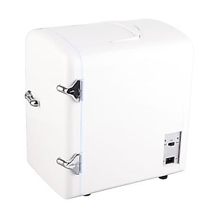 Miokycl Mini Fridge 4L Portable Cooler Warmer Refrigerator Includes DC12V Car Plug for Skin Care Beverage AC100?240V (US Plug)