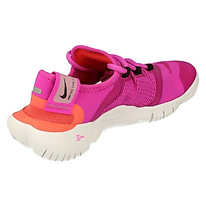 Nike Free RN 5.0 2020 Womens Running Trainers CJ0270 Sneakers Shoes (UK 4 US 6.5 EU 37.5, fire Pink Black Magic Ember 601)