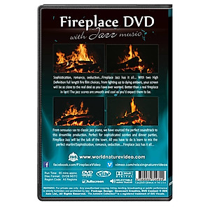 Fireplace DVD - Fireplace Jazz - Romantic Fireplaces with Jazz Music for Dinner Partys
