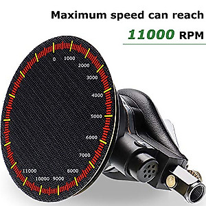 DFESKAH Air Random Orbital Sander,5"Air Sander,Dual Action Pneumatic Sander