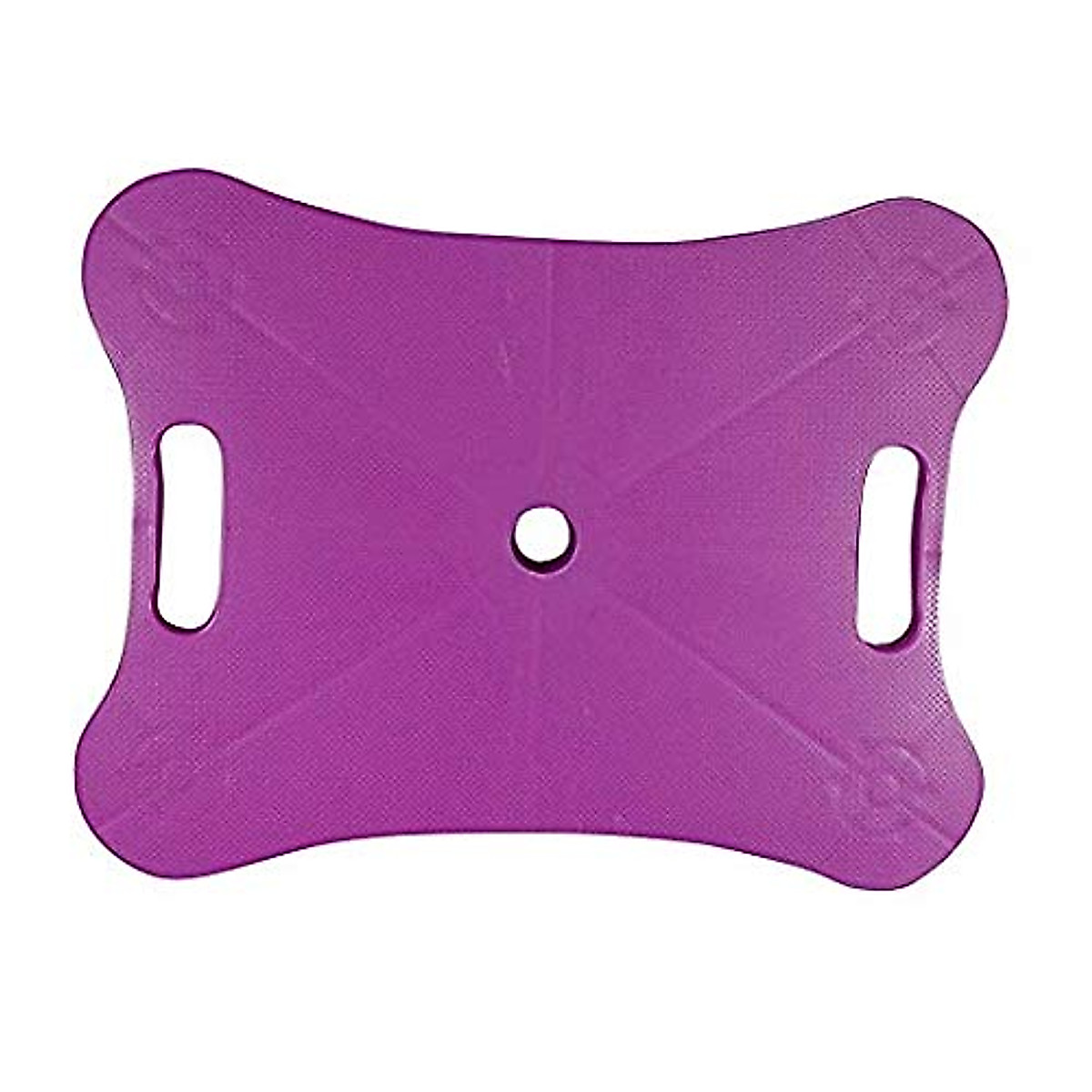 Educational Manual Plastic Scooter Board with Safety Handles | 16" x 12" inches | Perfect for Kids, Teens, Adults | PE, Gym Class, Daycare, Preschool Development, Games (Purple)