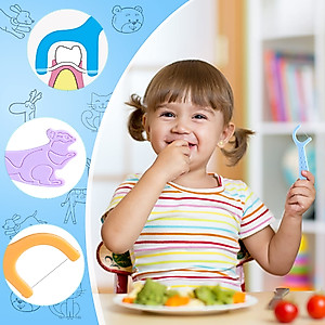 Silicone Lunch Box Dividers, 24 pcs Bento Box Dividers with 10 Animal Food Picks,Silicone Bento Box Inserts with 40 pcs Kids Flossers,Silicone Baking Cups,Muffin Pan Liners,Bento Box Lunch Box Kit