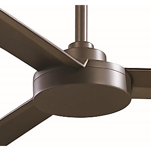 Minka Aire F624-ORB Roto XL, 62" 3 Blade Ceiling Fan in Oil Rubbed Bronze with Oil Rubbed Bronze Blades