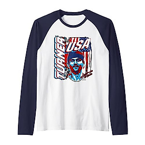 Trea Turner International Baseball USA MLBPA Raglan Baseball Tee
