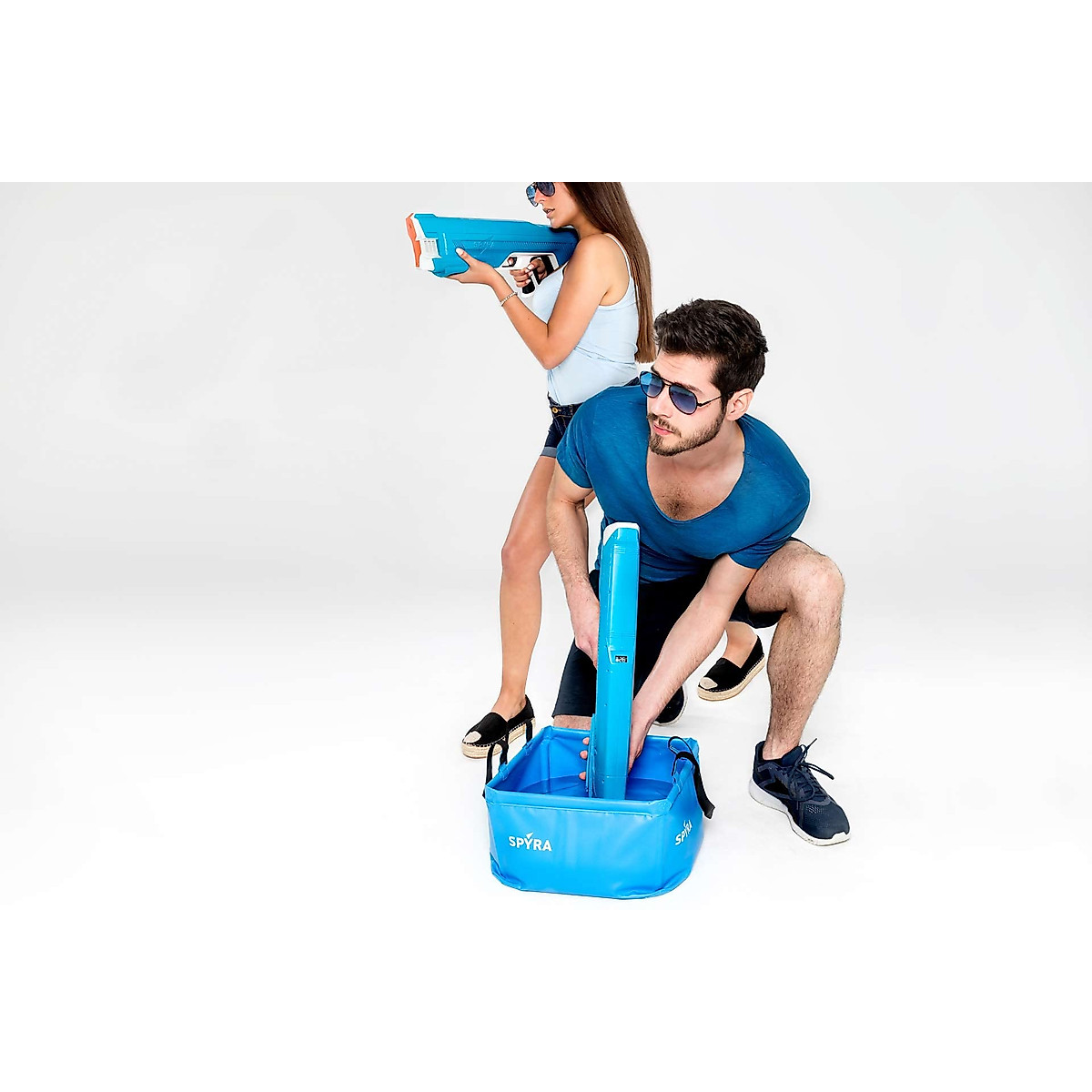 SPYRA – SpyraTwo WaterBlaster Blue – Automated & Precise High-End Premium Electric Water Gun