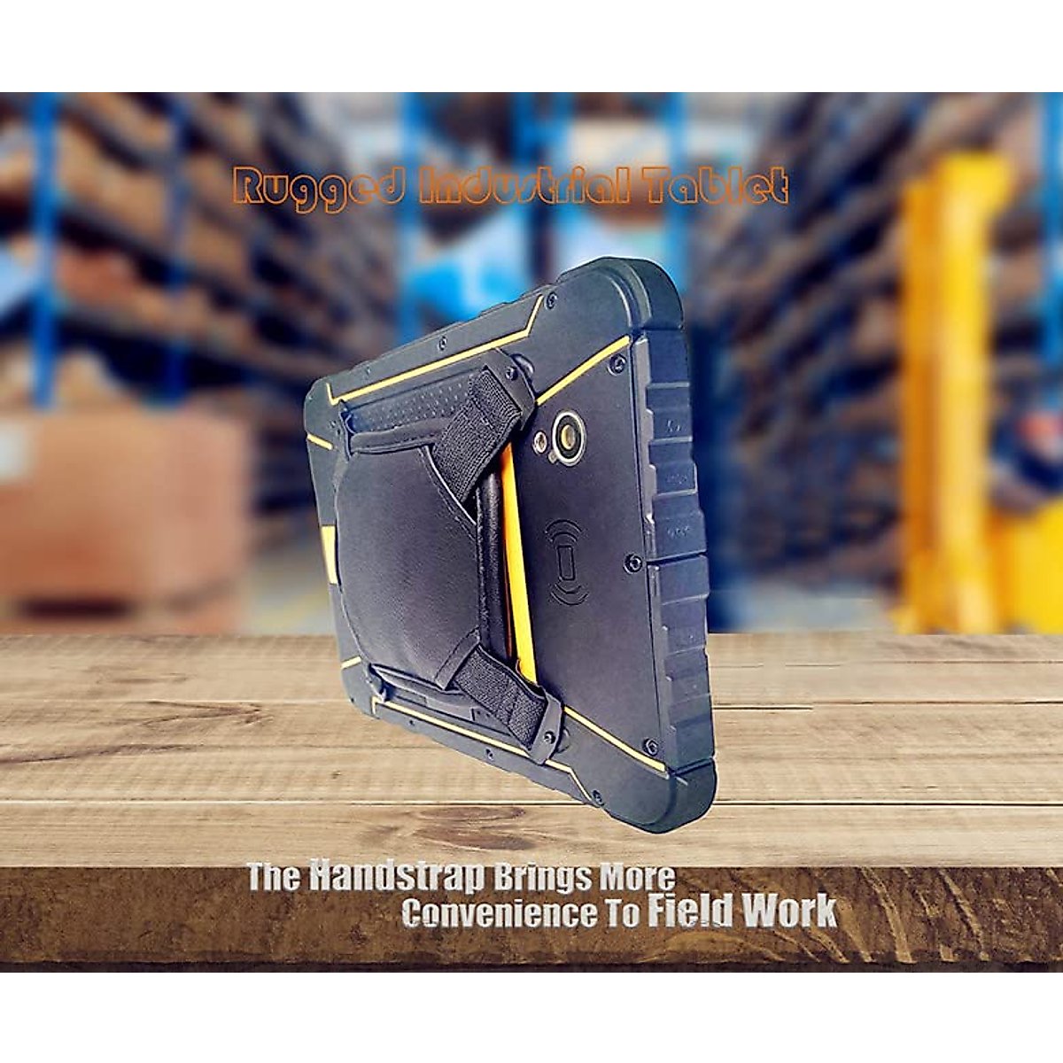 Rugged Enterprise Tablet with Barcode Scanner | Android 12 OS | 7-inch Big Touch Screen | with Honeywell N6603 2D Bar Code Reader Scan Engine, WiFi & 4G LTE, for Warehouse Inventory & Stock Control