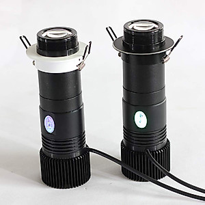 LED Custom Image GOBO Logo Projector Light 10W Embedded Black LED GOBO Projector Advertising Logo Light (with Custom 1 Color Static Glass Gobos)