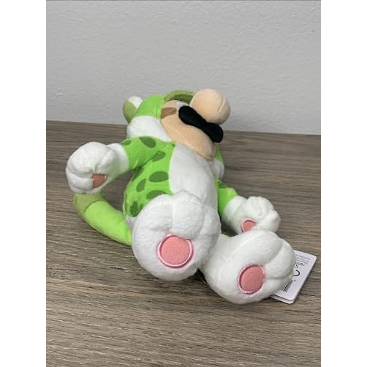 Little Buddy Super Mario Neko Cat Luigi Plush, 10""", Multi-Colored