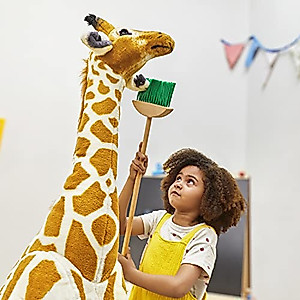 Melissa & Doug Giant Giraffe - Lifelike Stuffed Animal (over 4 feet tall)