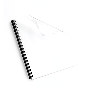 Fellowes 52089 Binding Presentation Covers, 8mil, Letter, 100 Pack, Clear