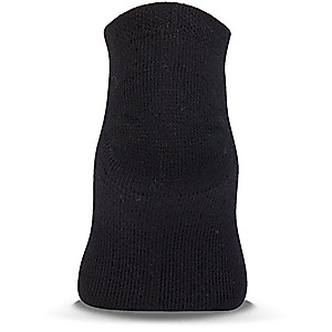 Under Armour Women's Essential Charged Cotton No Show Liner Socks (6 Pack), Black, Medium