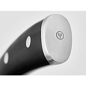 Wüsthof Classic IKON 8" Bread Knife, Black