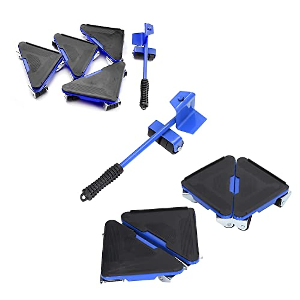 Furniture Lifter, Iron Furniture Lifter 300kg with Ergonomic Design for Cabinets (Blue)