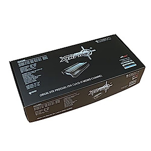 Orion XTR PRO 5500.1DX Monoblock Class D Competition Amplifier, 5500W RMS