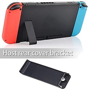 Create idea Kickstand Replacement Part Compatible with Nintenndo Switch Game Console Back Housing Bracket Back Shell Kickstand Holder Mainframe Back Bracket [Video Game]