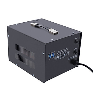 5000 Watt Voltage Converter Transformer Heavy Duty Regulator Meter - Step Up/Down 110V/220V