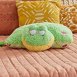 Pillow Pets Sweet Scented Watermelon Frog Stuffed Animal Plush Toy Pillow, 1 Count (Pack of 1), Green