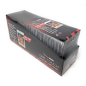 Ultra Pro - 130pt Magnetic Card Holder Cases 25ct Box - Sized to fit Standard Size Cards, Protect Collectible Sports Cards, Baseball Cards, Sports Memorabilia, Durable Card Display