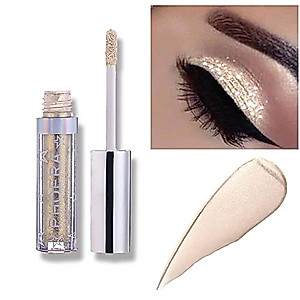 Glitter Eyeshadow，Makeup For Eyes Liquid Shimmer Sparkle Glow Light Colors Pencil Stick Shiny Long Lasting Waterproof Shining Eye Shadow Sets Metallic Pigments Metals Gloss Sparkling Pen Kit (A101)